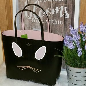 kate spade | Bags | Kate Spade Bunny Rabbit Little Len Tote Bag Last ...